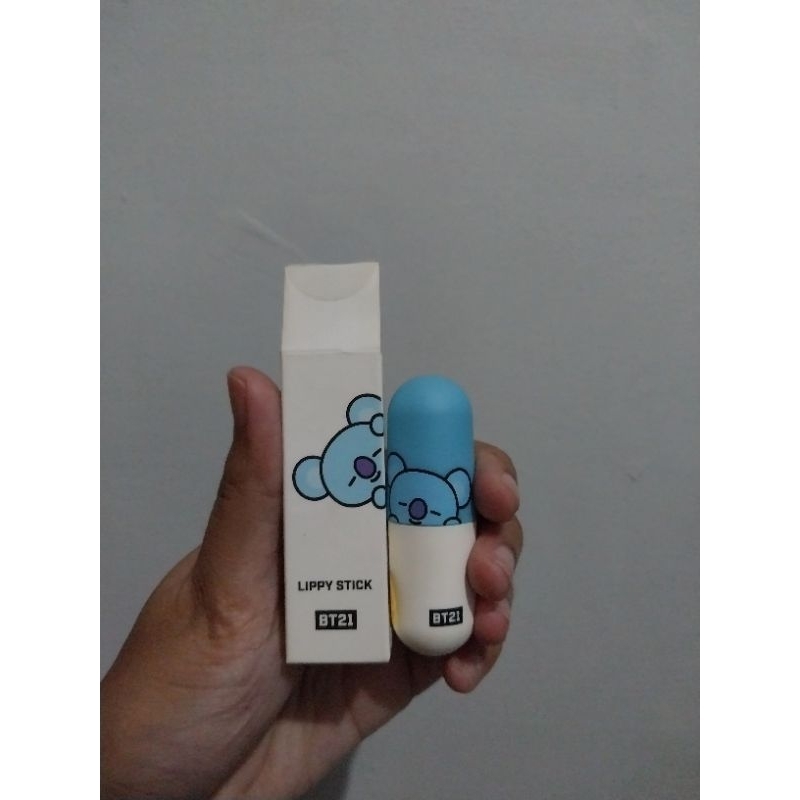 Jual VT COSMETIC x BT21 BTS LIPPY STICK KOYA VER SUDAH EXP FREE PLASTIK ...