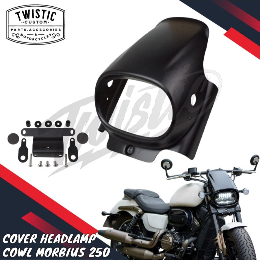 Jual Cover Headlamp Cowl Bobie Fairing Batok Lampu Depan Visor Tameng ...