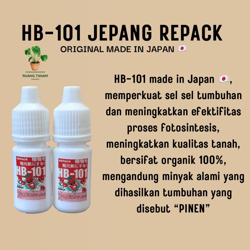 Jual HB-101 JEPANG REPACK | Shopee Indonesia