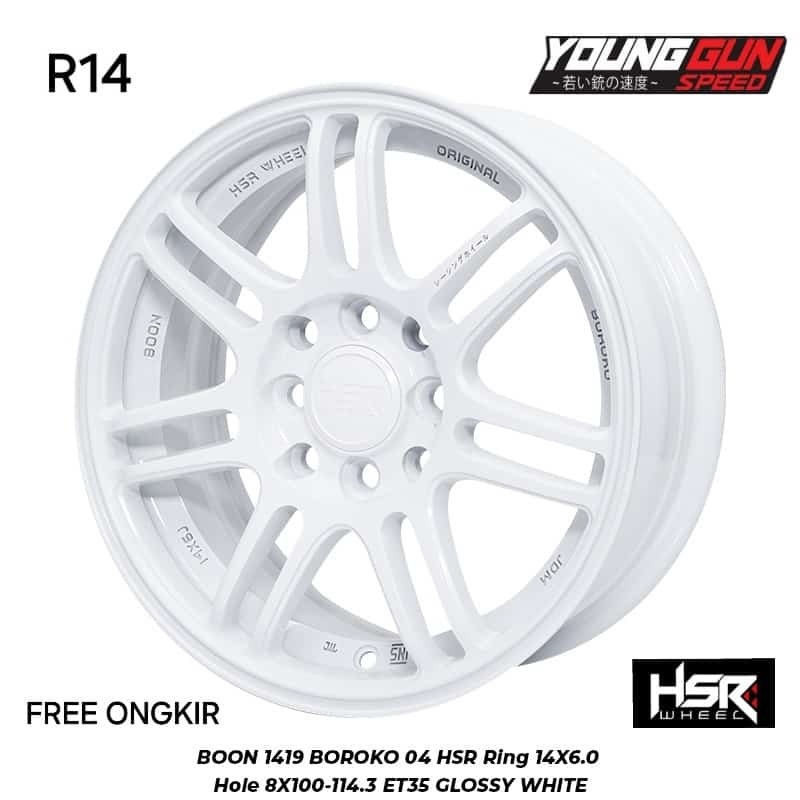 Jual velg hsr ring 14 boon pelek brio agya calya sigra karimun r14 ...