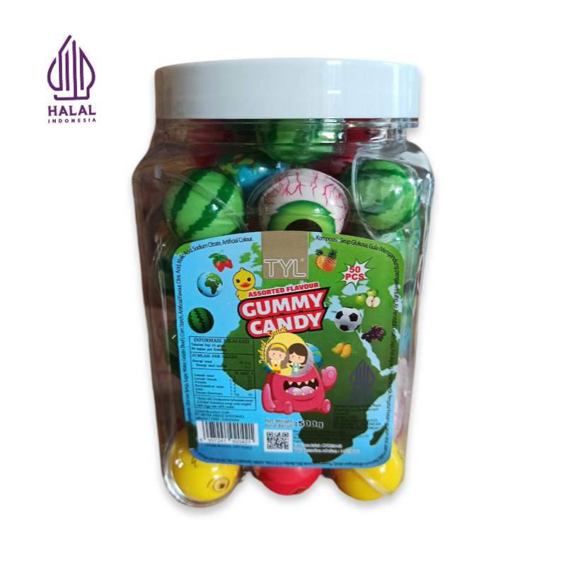Jual GROSIR - Permen Trolli 50 X 10 Gr Lunak Jeli Rasa Buah Buahan by ...