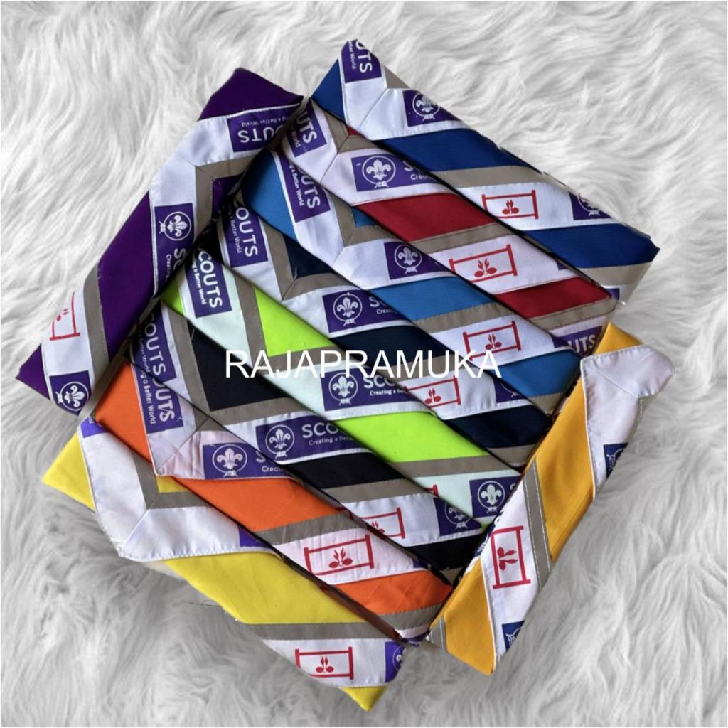Jual Scraf Pramuka Scout Scraft wosm Menyala Premium | Shopee Indonesia