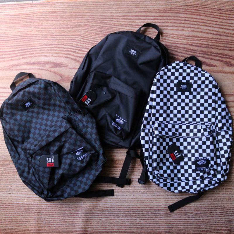 Jual Tas bagpack vans checkerboard | Shopee Indonesia