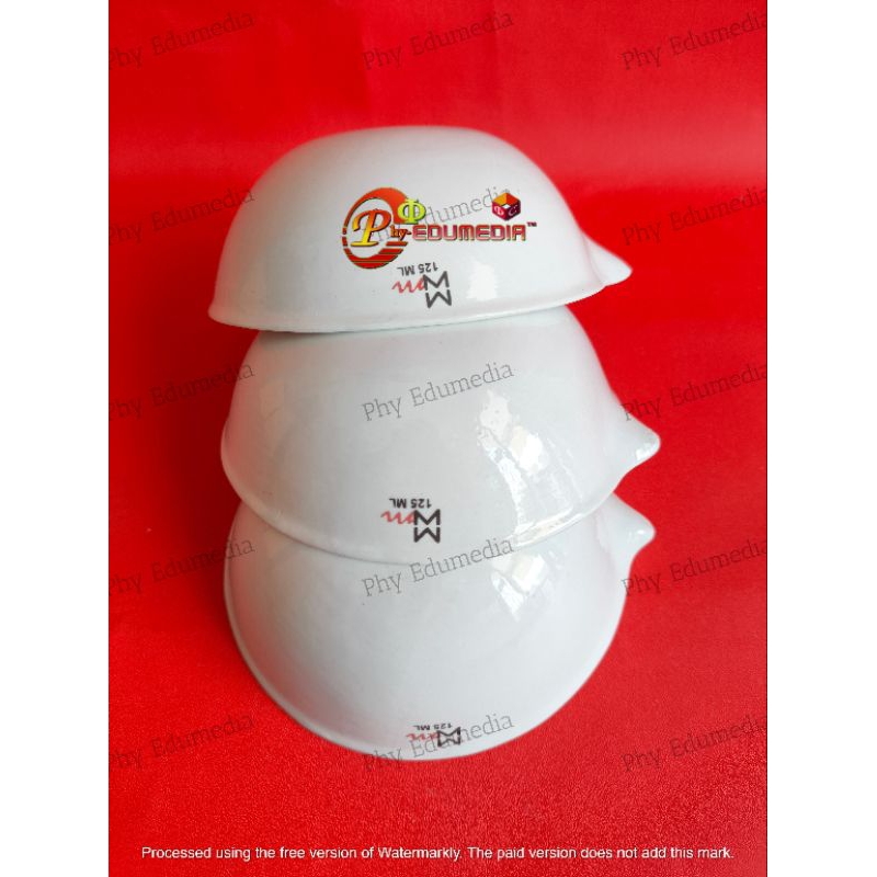 Jual Cawan Uap 125ml / Cawan Penguap 125ml / Cawan Porselin 125ml ...