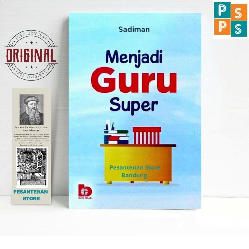 Jual Buku Menjadi Guru Super - Sadiman BA24 | Shopee Indonesia