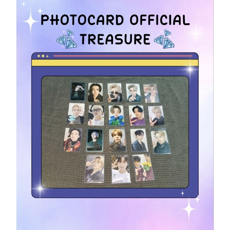Jual PHOTOCARD OFFICIAL TREASURE | Shopee Indonesia
