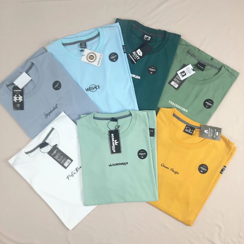 Jual 4 pcs 100 ribu kaos pria wanita terlaris/ kaos pria murah/ kaos ... Jual 4 pcs 100 ribu kaos pria wanita terlaris/ kaos pria murah/ kaos ...