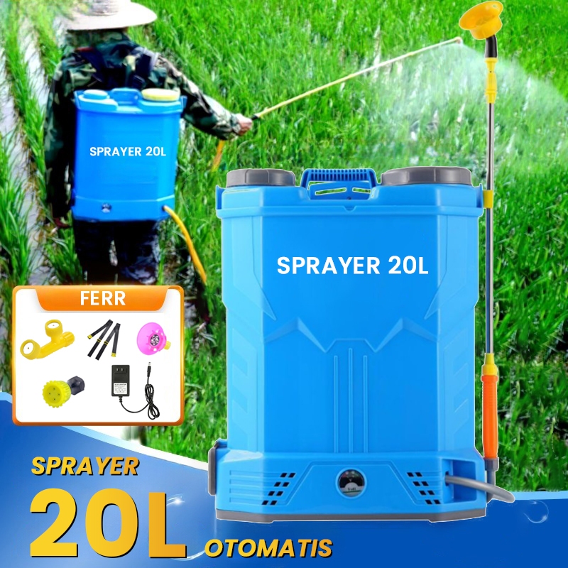 Jual Sprayer Pertanian Knapsack Electric dan Manual 2in1 Sprayer 20L ...