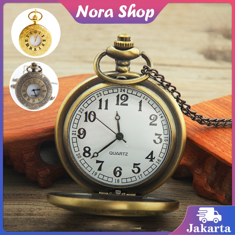Jual Jam Saku Antik Mini Vintage Pocket Watch Jam Tangan Saku Bergaya ...
