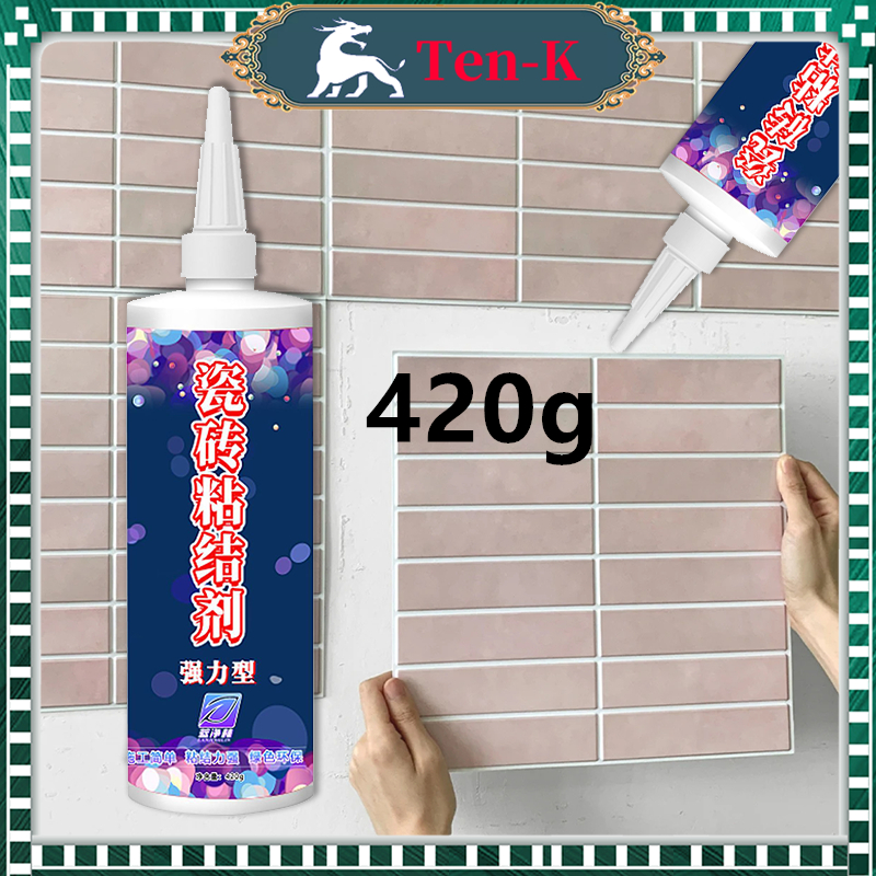 Jual 420g Lem Keramik Super Kuat Perekat Keramik Lepas Retak Pecah ...