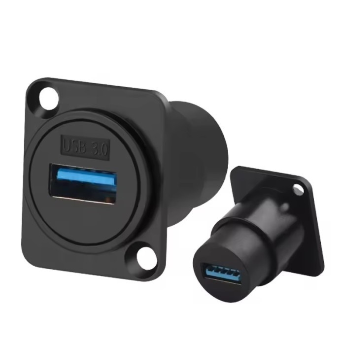 Jual Socket USB 3.0 type D untuk Wall Plat / Chasis USB 3.0 Panel Mount ...