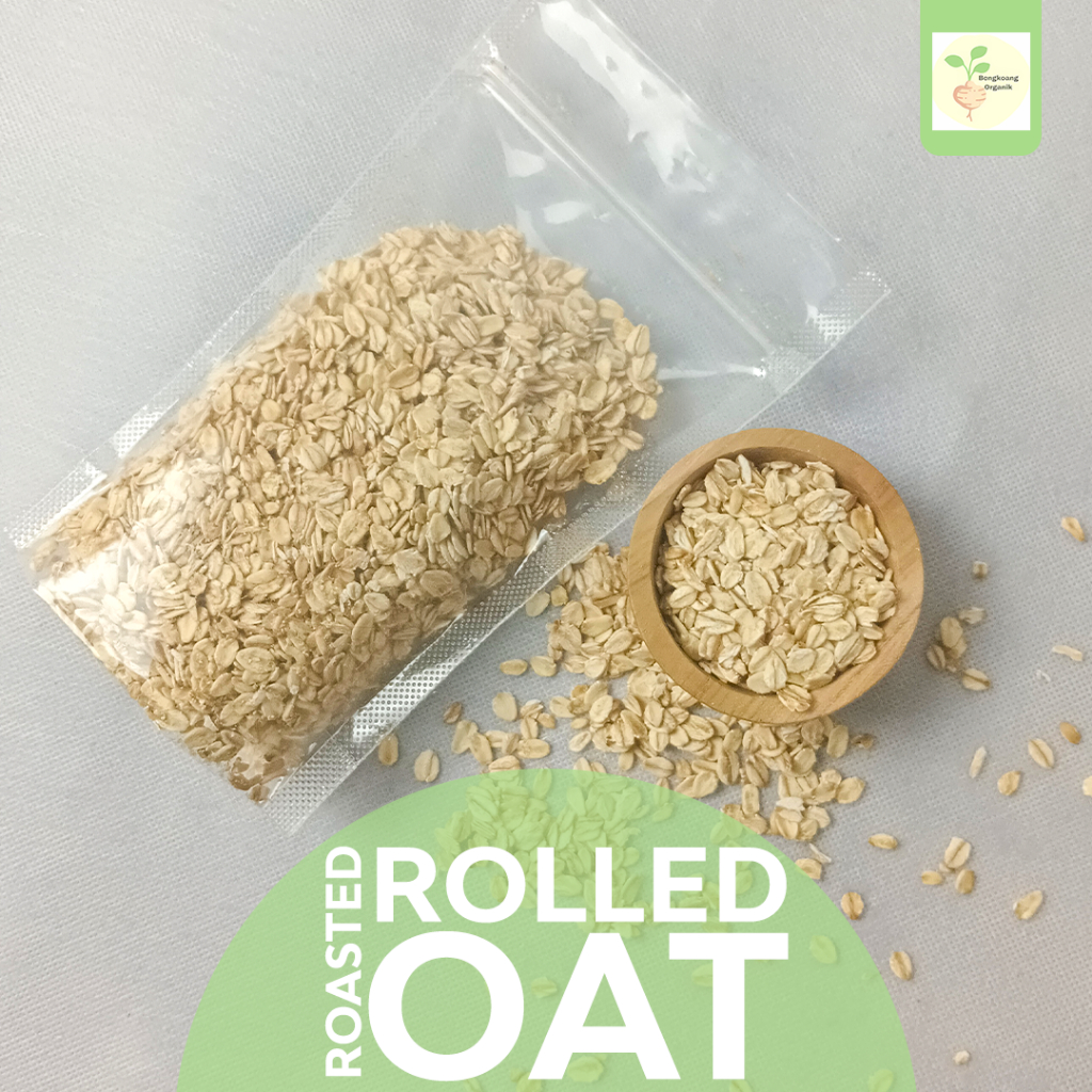 Jual Rolled Oat 500gr - Oven Roasted Oatmeal | Shopee Indonesia