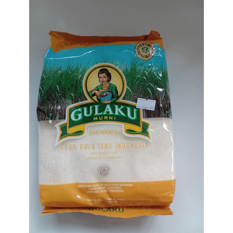 Jual gula pasir putih gulaku 1kg | Shopee Indonesia