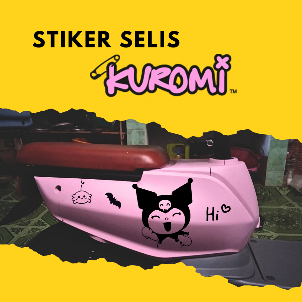 Jual Stiker Kuromi - Stiker Sepeda listrik Uwinfly D7D - Aksesoris ...
