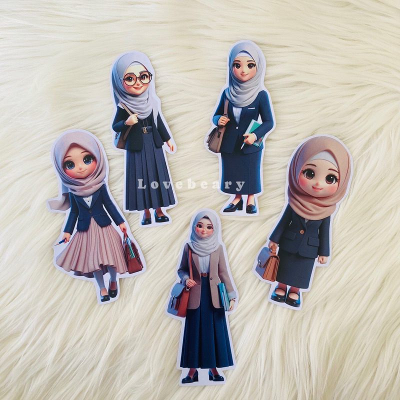 Jual Topper Buket Ibu Guru Hijab | Shopee Indonesia