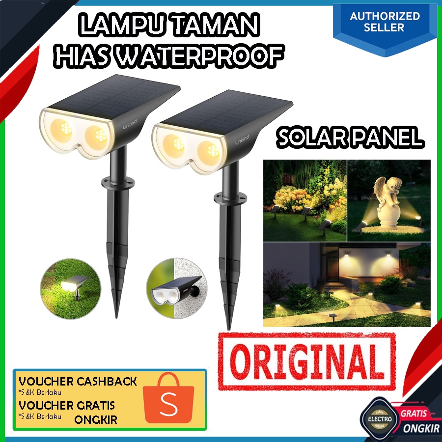 Jual Lampu Taman Hias Solar Panel Waterproof | Shopee Indonesia