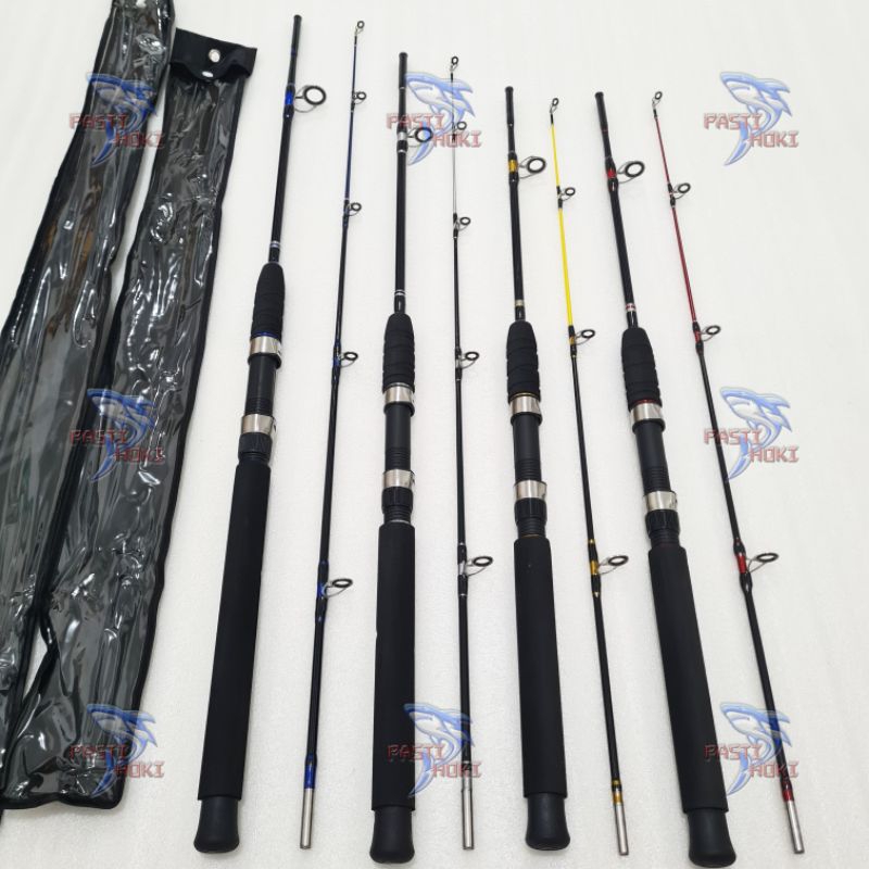 Jual Joran Pancing Fiber Go Strike Versus Hurricane Fiber Solid Medium ...