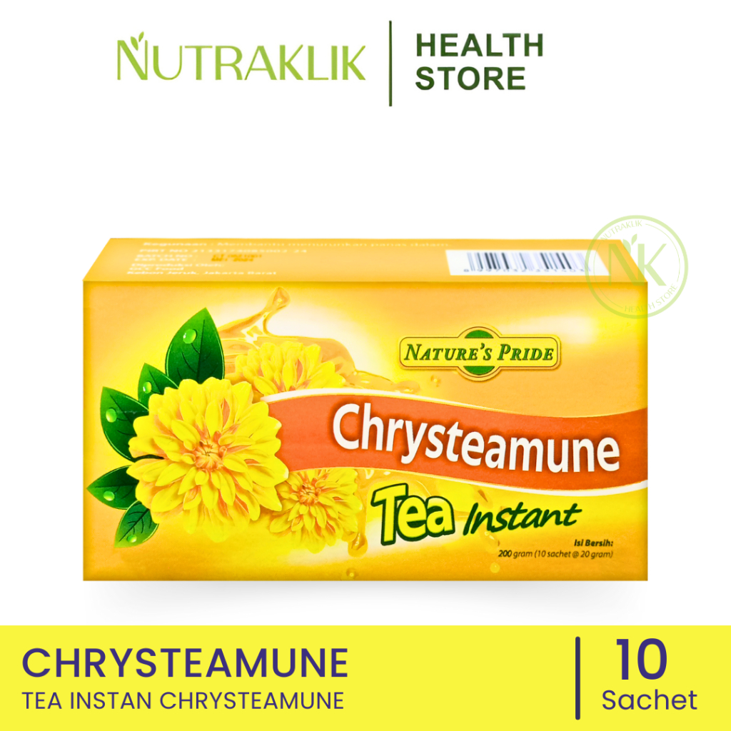 Jual NATURE'S PRIDE CHRYSTEAMUNE/CHRYSANTHEMUM TEA INSTANT 1BOX ISI ...