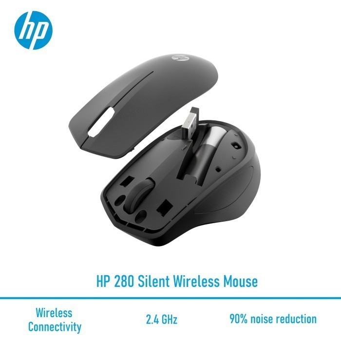Jual HP 280 Silent Wireless Mouse | Shopee Indonesia