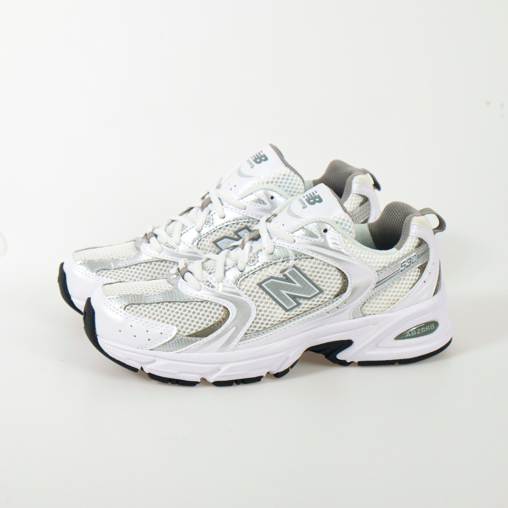 Jual New Balance 530 White Silver MR530AD | Shopee Indonesia