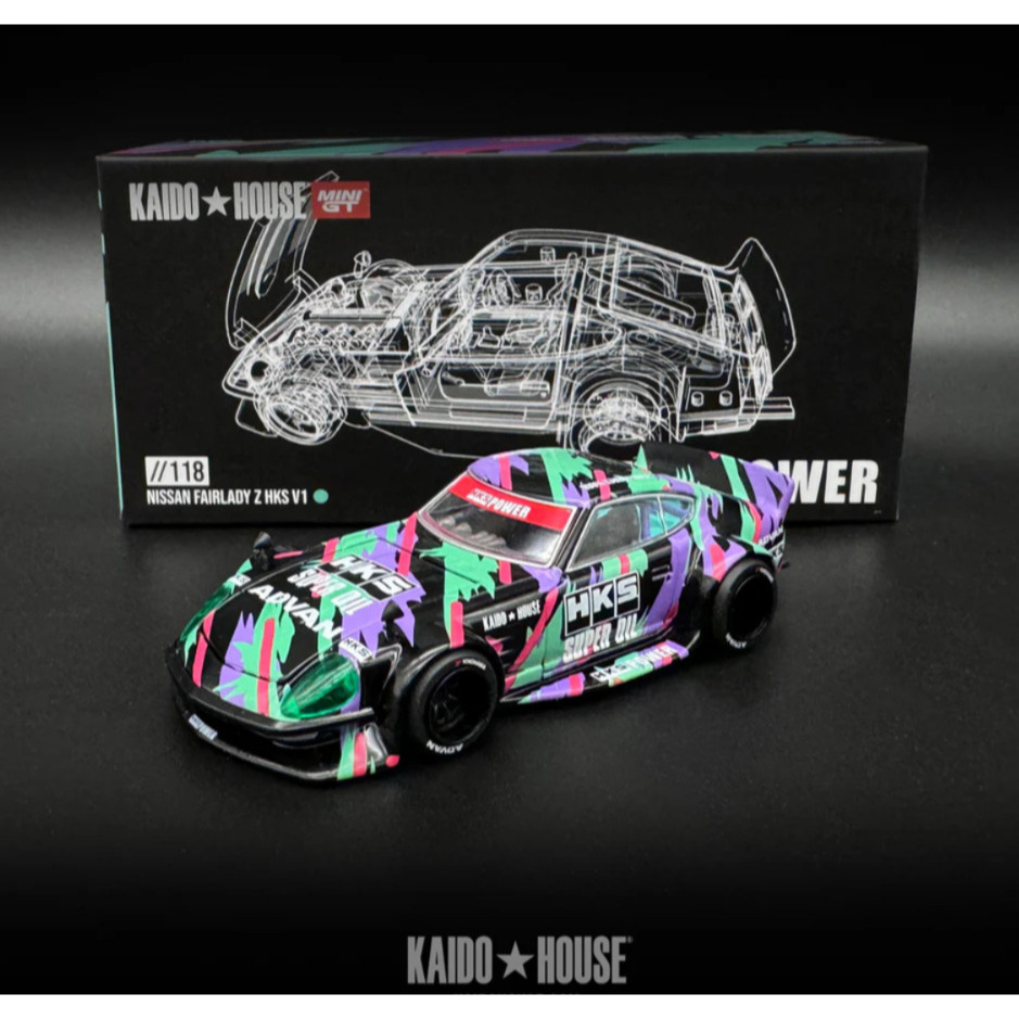 Jual KHMG118 - KAIDO HOUSE Kaido GT Nissan Fairlady Z HKS V1 | Shopee Indonesia