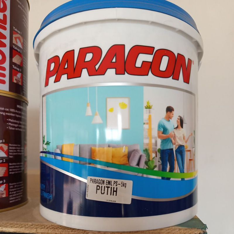 Jual Cat Tembok Paragon Putih 5 Kg | Shopee Indonesia