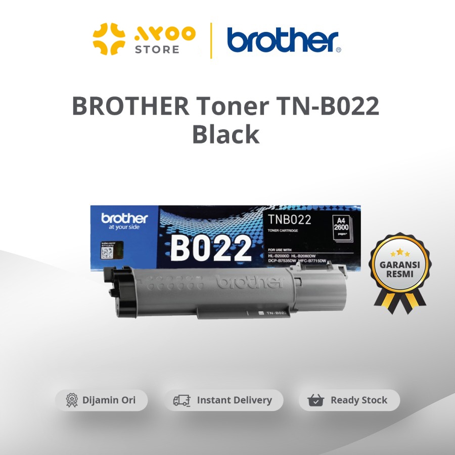 Jual BROTHER Toner TN-B022 Black | Shopee Indonesia
