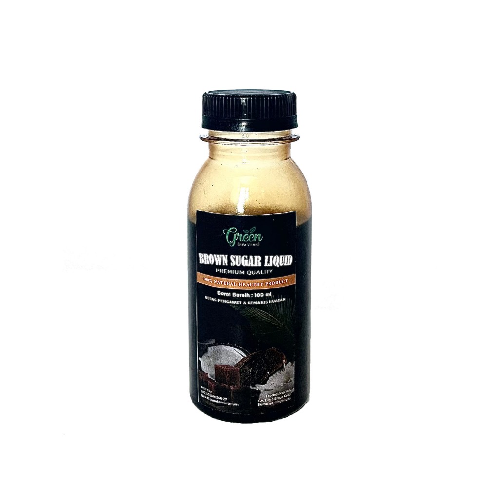 Jual BROWN SUGAR CAIR 100ML / PREMIUM BROWN SUGAR LIQUID 100 ML / BROWN ...