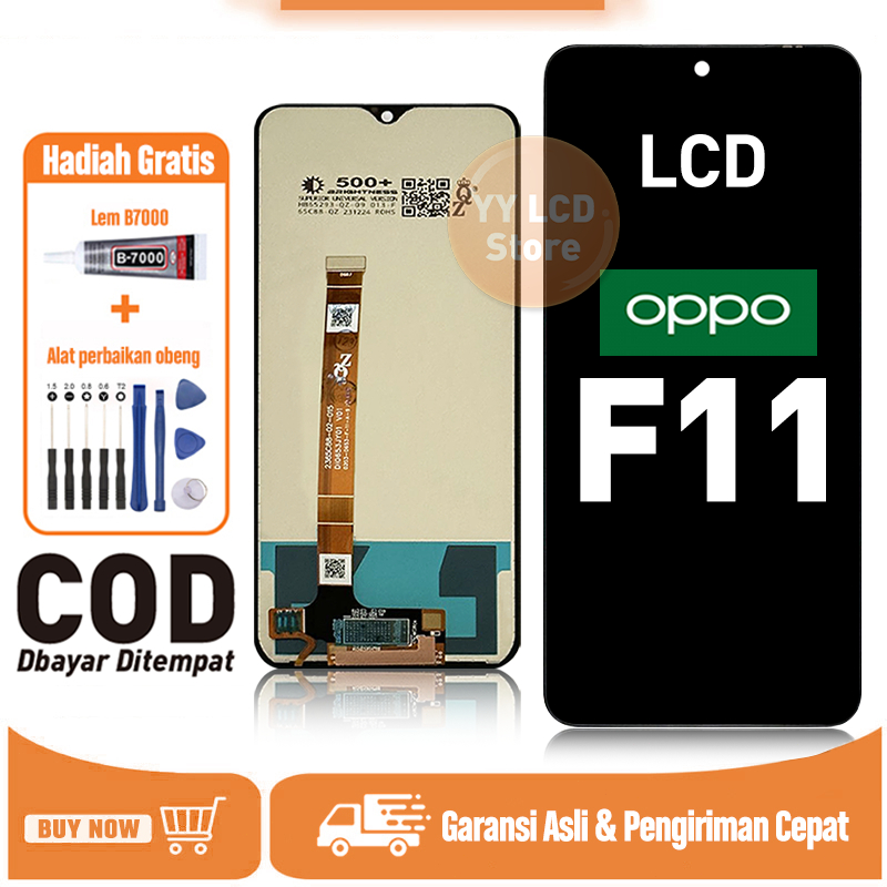 Jual LCD OPPO F11 Original Fullset Murah Touchscreen For Glass Touch ...