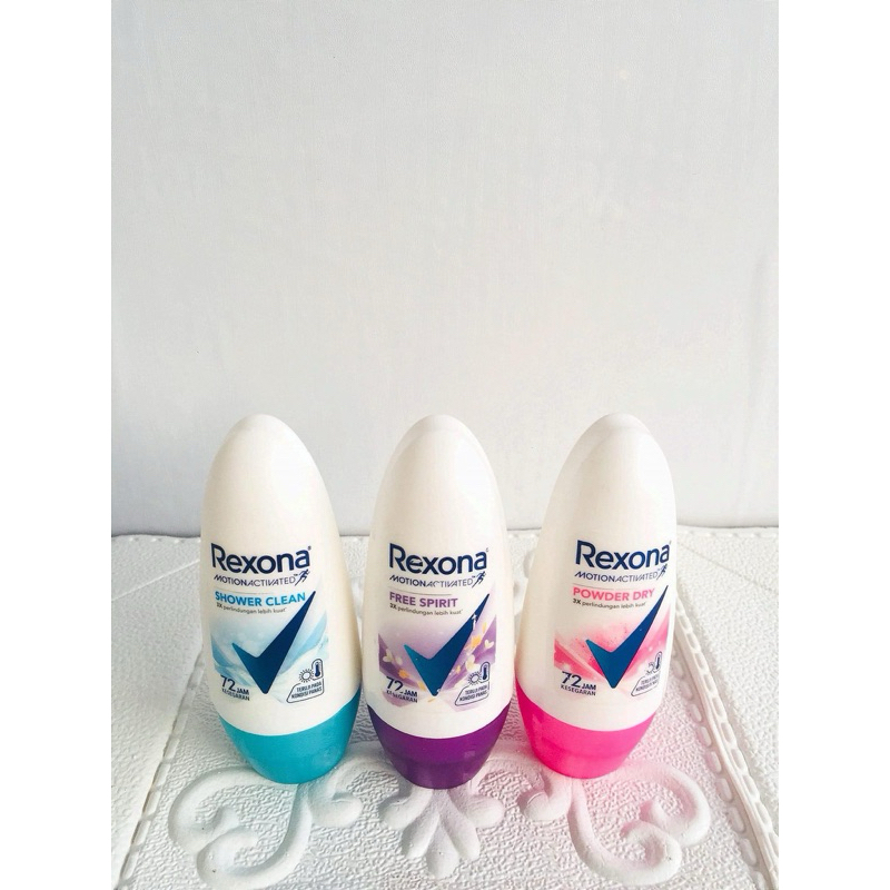 Jual REXONA 45ml - deodorant roll on 100 %ORIGINAL PRODUCT | Shopee ...