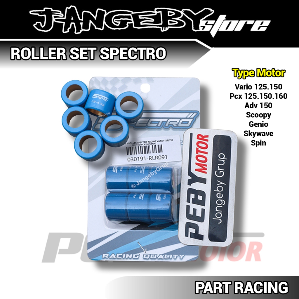 Jual Roller Spectro Racing Vario 125 150 Pcx Adv Beat Deluxe Street New ...