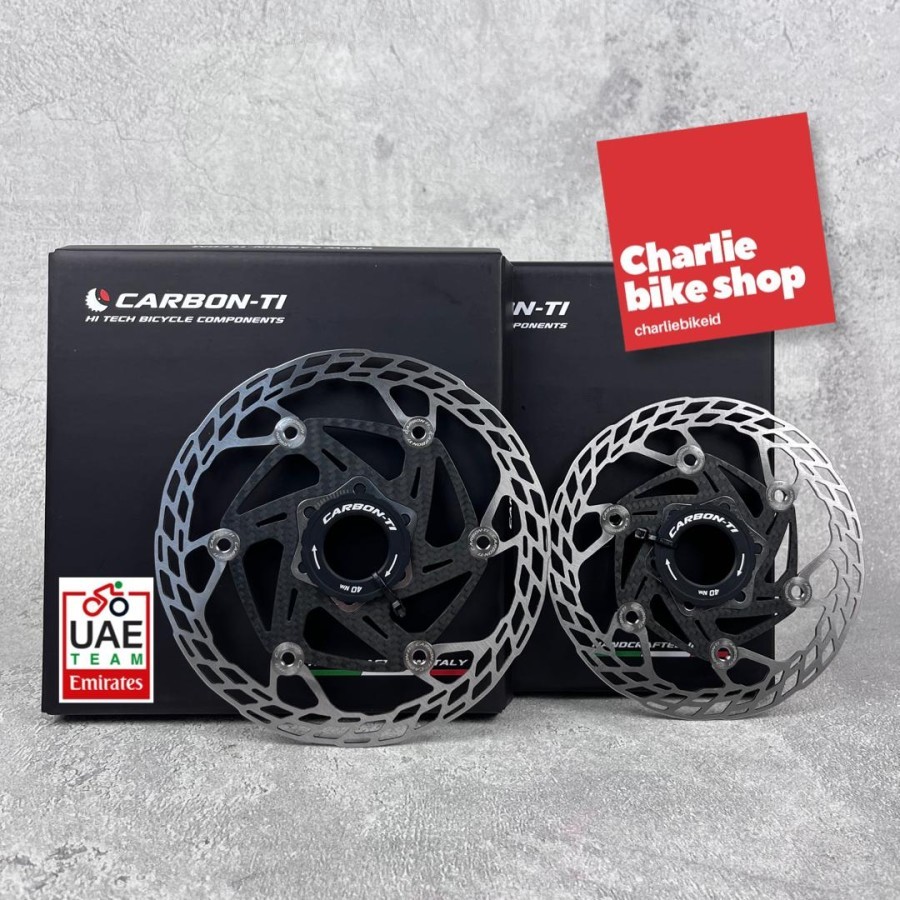 Jual Rotor Disc Brake CARBON Ti Original Centerlock | Shopee Indonesia