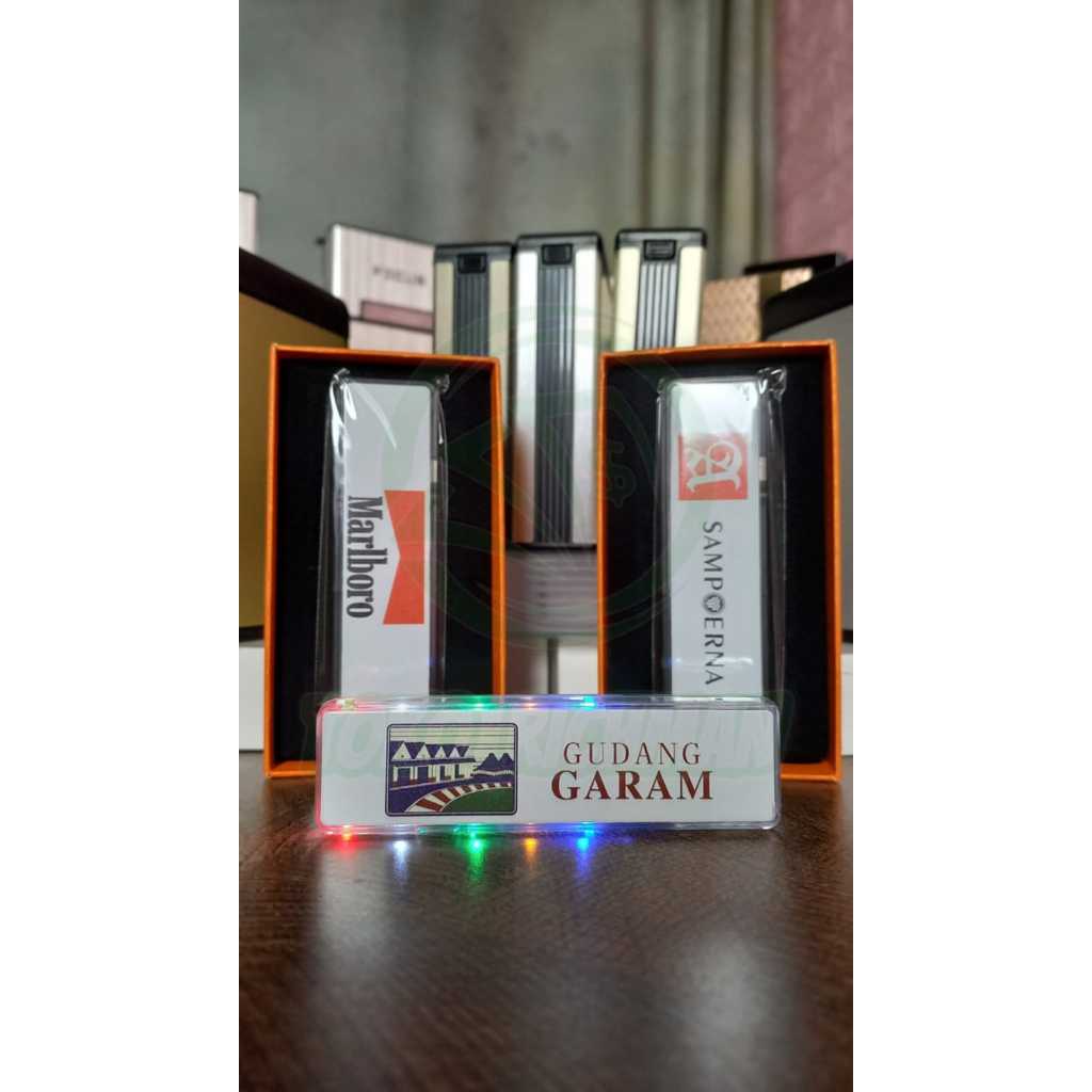 Jual 101 korek elektrik simple slim korek USB motif pemantik elektrik ...