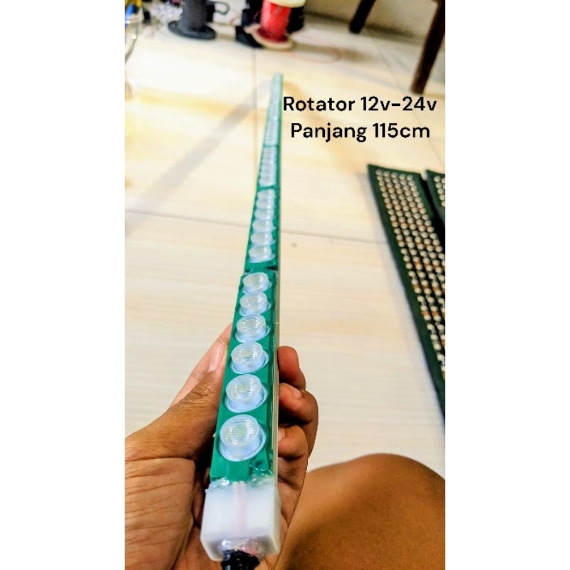 Jual Led ROTATOR 8chanel (10mode kedip) 12v-24v truk/bus/mobil | Shopee ...