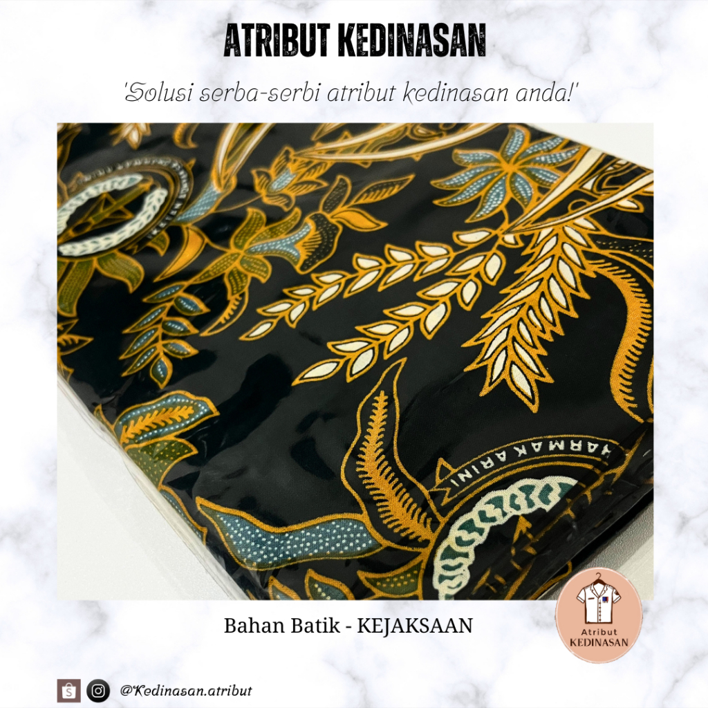 Jual Bahan Batik Kejaksaan, Jarik, Kebaya PSR - Seragam IAD | Shopee ...