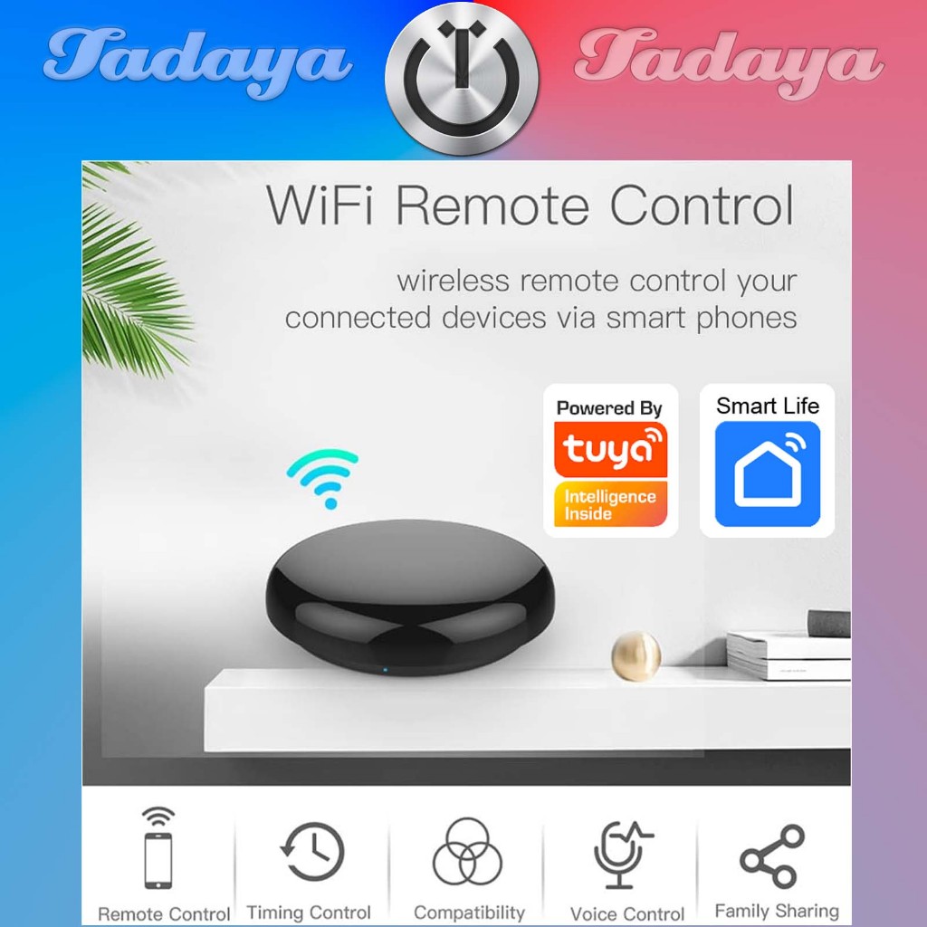 Jual Tuya Smart WiFi IR Remote Control for TV DVD Air Conditioner AUDIO,All in One Infrared ...