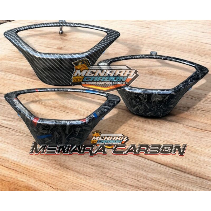 Jual COVER LIS SPEEDOMETER SUPRA X 125 NEW BATMAN WTP CARBON GLOSSY ...