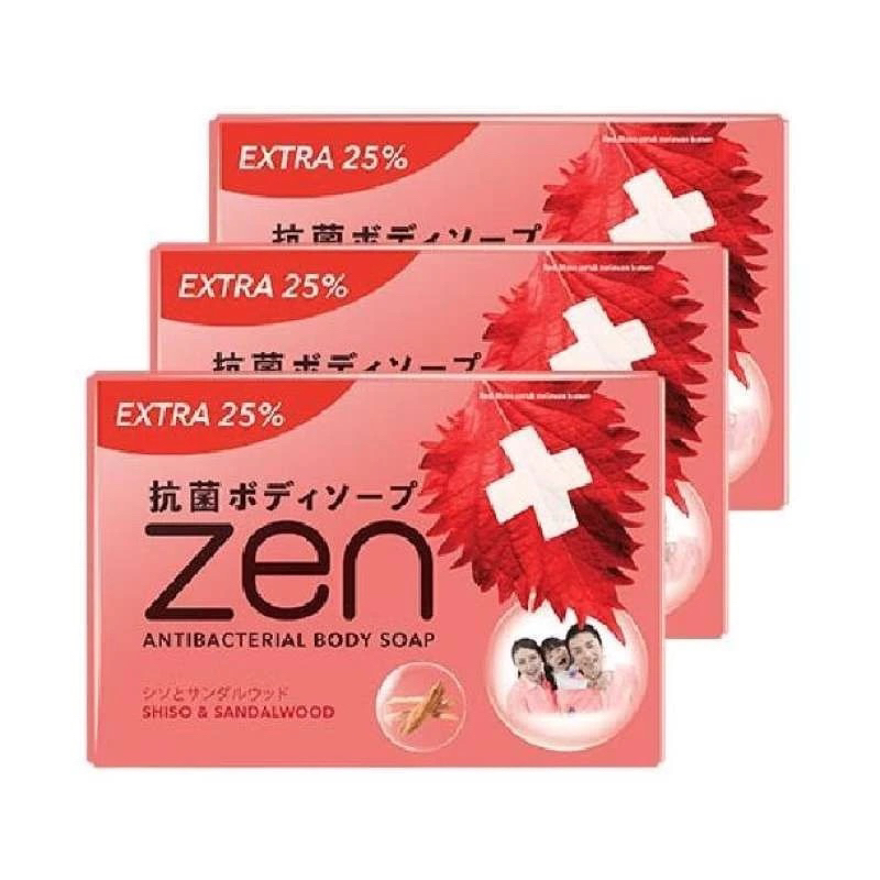 Jual PAKET SABUN BATANG ZEN UKURAN 70gr SABUN ZEN 1 PACK ISI 3PCS ...