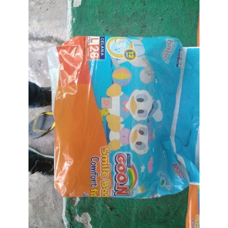 Jual PROMO POPOK GOO.N SMILE BABY PANTS L28 DAN L18 | Shopee Indonesia