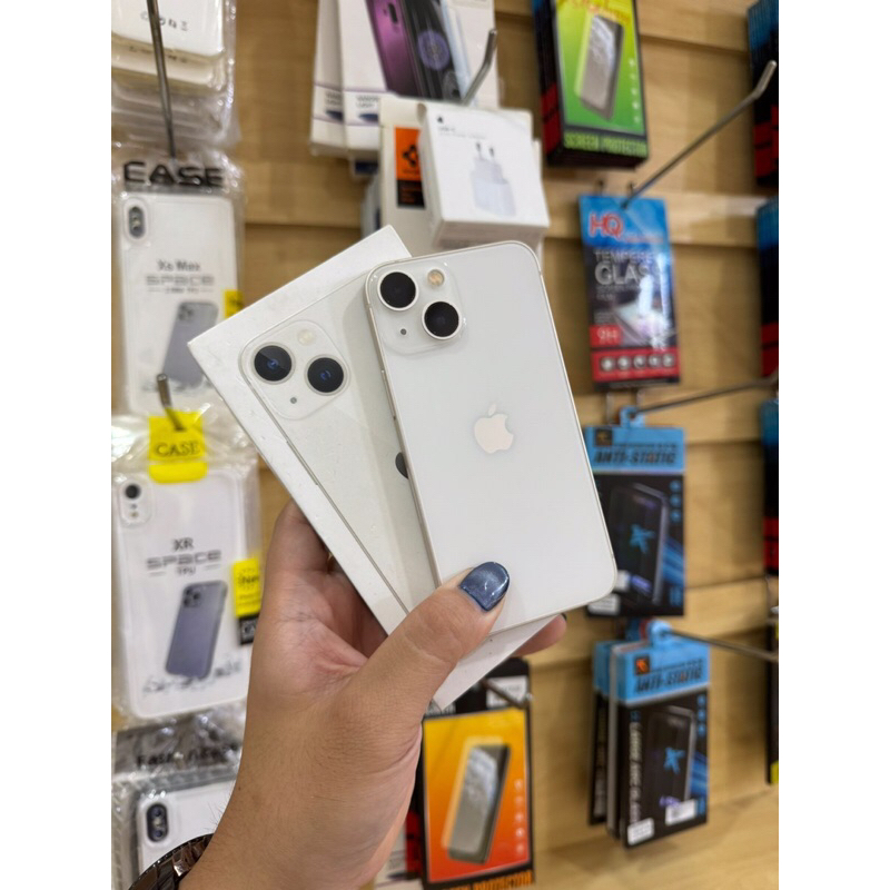 Jual IPHONE 13 mini 128GB SECOND INTER ALL OP MINUS LAYAR GARIS TIPIS -FULLSET | Shopee Indonesia