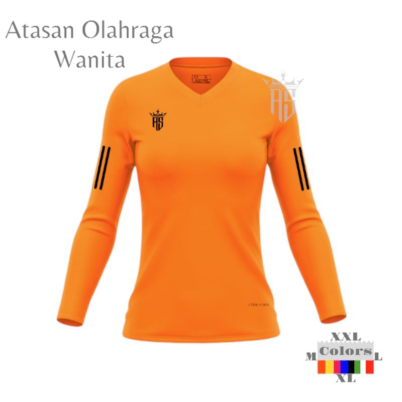 Jual Jersey baju senam olahraga wanita kaos olahraga wanita Baju ...