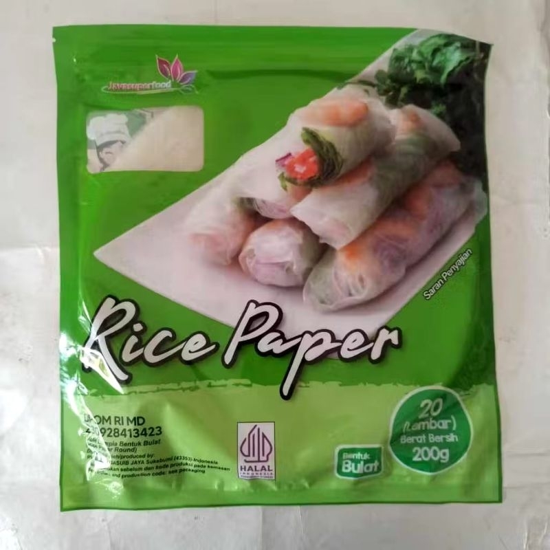 Jual Rice paper java 10/20/50 lembar halal | Shopee Indonesia