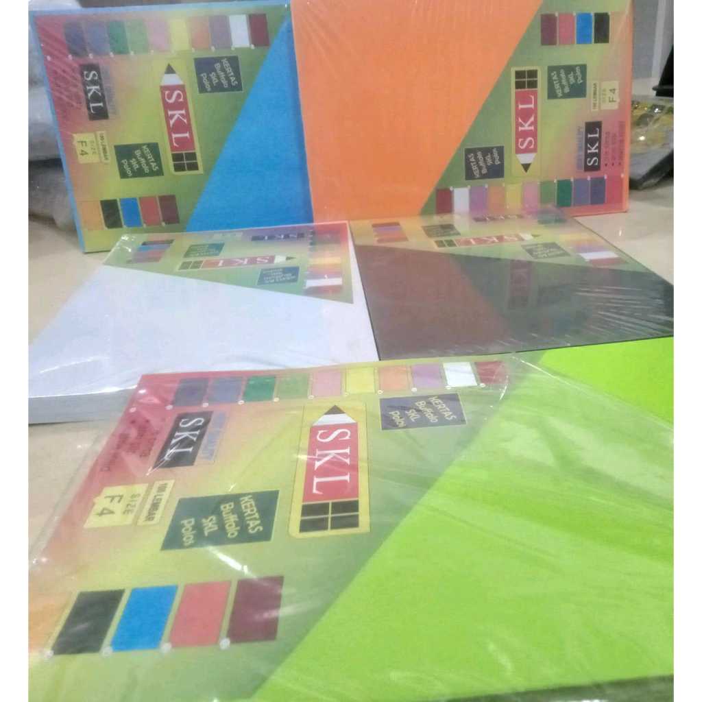 Jual KERTAS SKL BUFFALO HIJAU POLOS SIZE F4 ISI 100 LEMBAR | Shopee ...