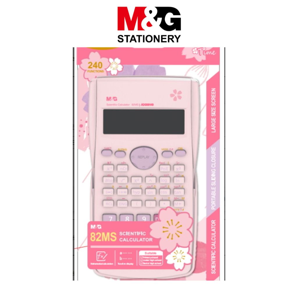 Jual Kalkulator Scientific M&G ADG98149 Sakura Time 12 Digit Calculator ...