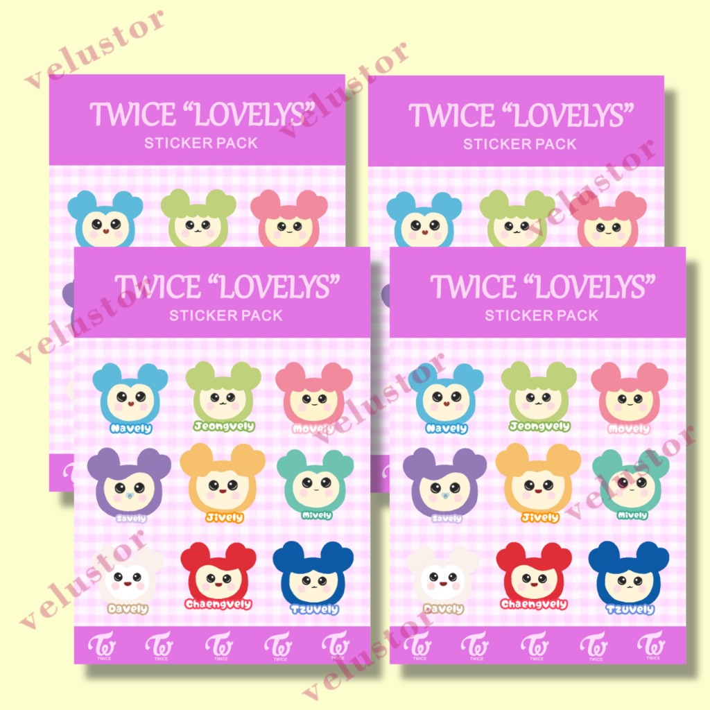 Jual sticker twice Fanart stiker deco sticker TWICE stiker journal ...