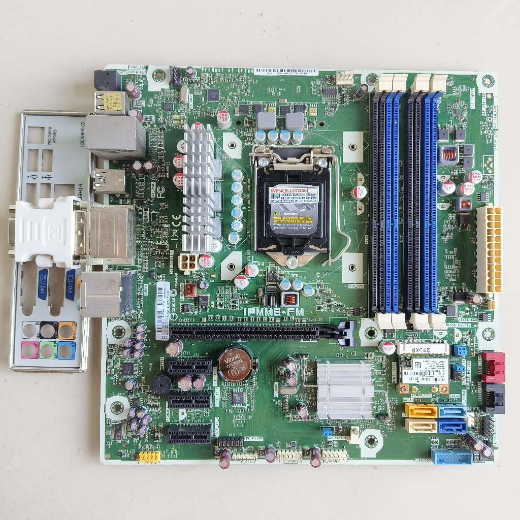 Jual MOTHERBOARD BUILT UP HP Z75 LGA 1155 DDR3 GEN2 & GEN3 | Shopee Indonesia