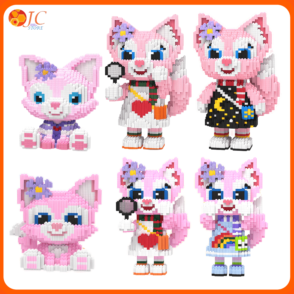 Jual JC Nano Block Linabelle Edition Mainan Anak Balok Susun Puzzle ...