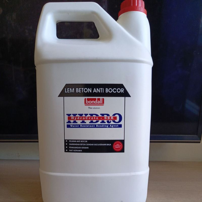 Jual Bondall Hydrocrete SBR Lem Beton Anti Bocor 4kg | Shopee Indonesia