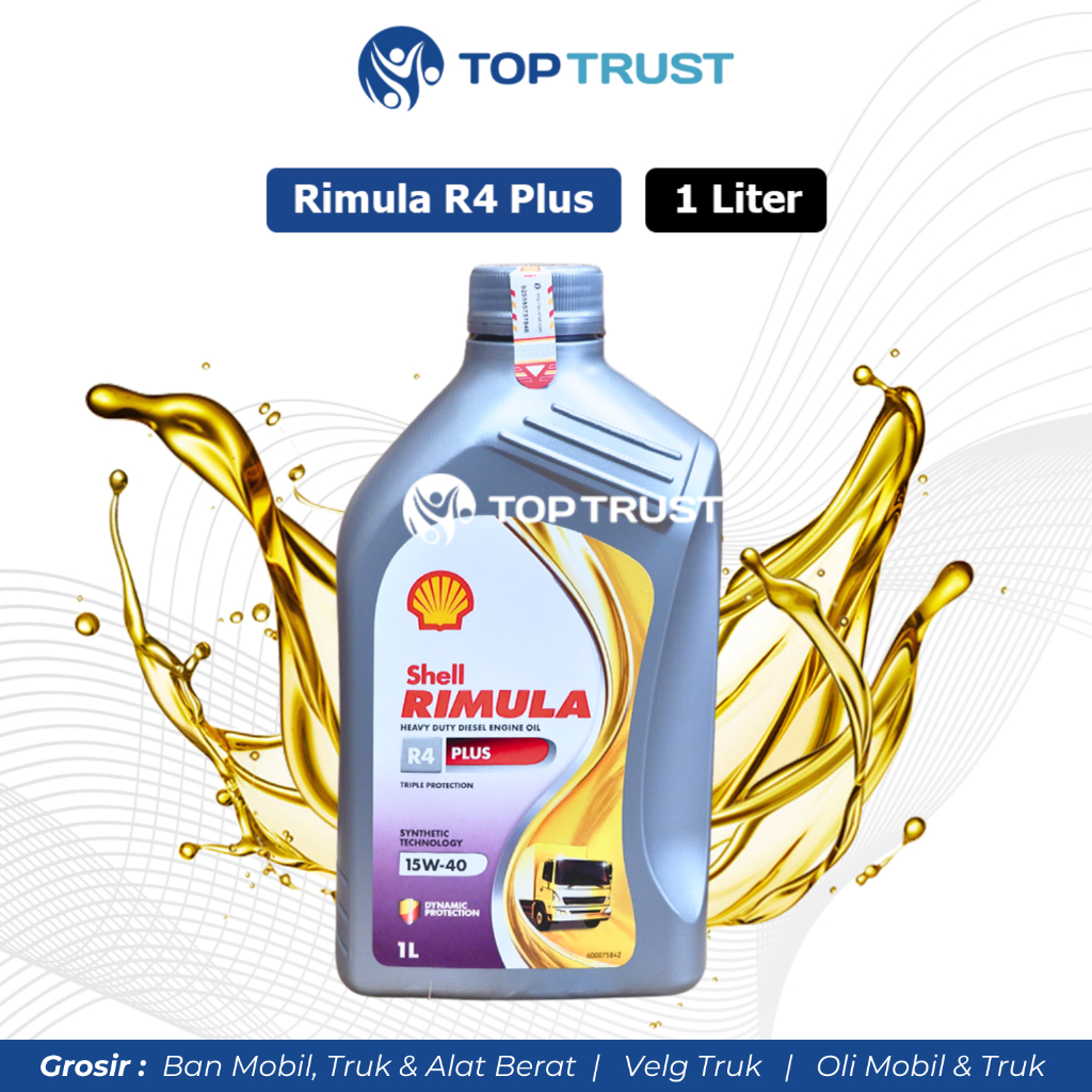 Jual Oli Mobil Rimula R4 Plus 1 Liter | Shopee Indonesia