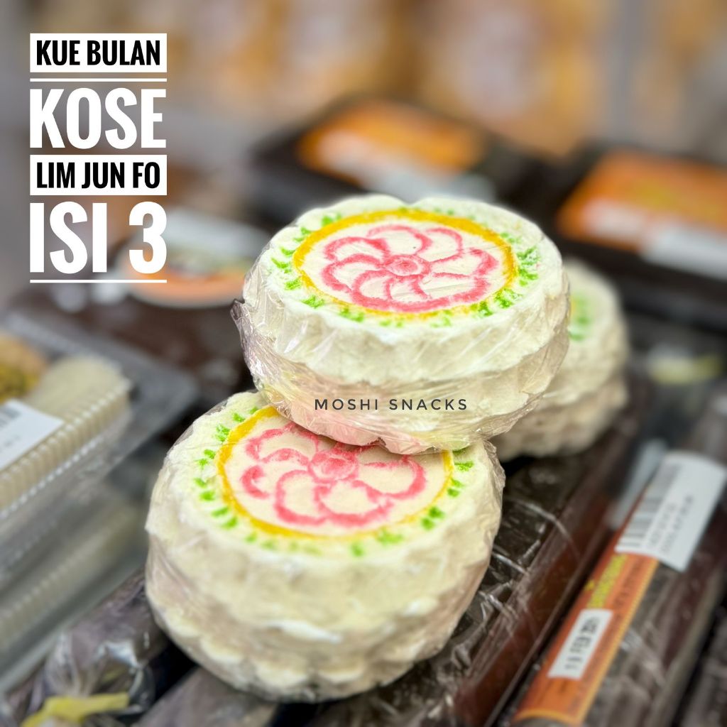 Jual Kue Ko Se isi 3 / Kue KoSe Ketan Gula / Kue Bulan LIM JUN FO Asli ...